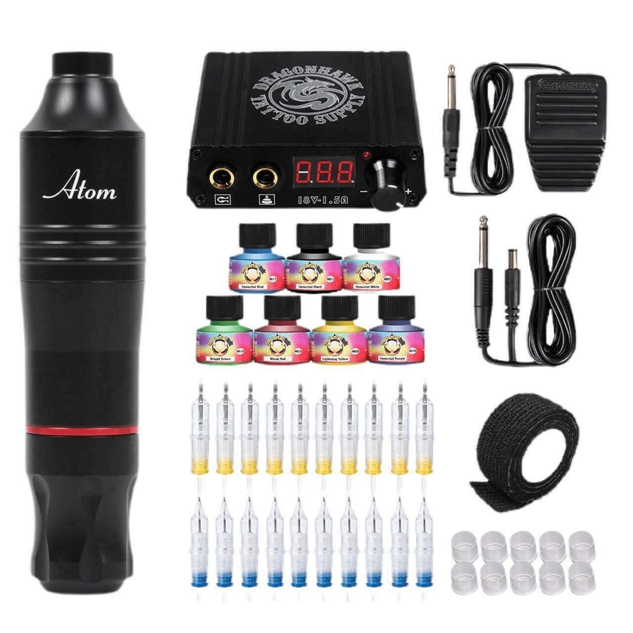 Dragonhawk Atom Rotary Pen Review [Still Worth It in 2023?] - Tattoo Sight